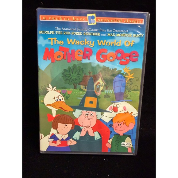 Anchor Bay | Media | The Wacky World Of Mother Goose Dvd Rankin Bass ...
